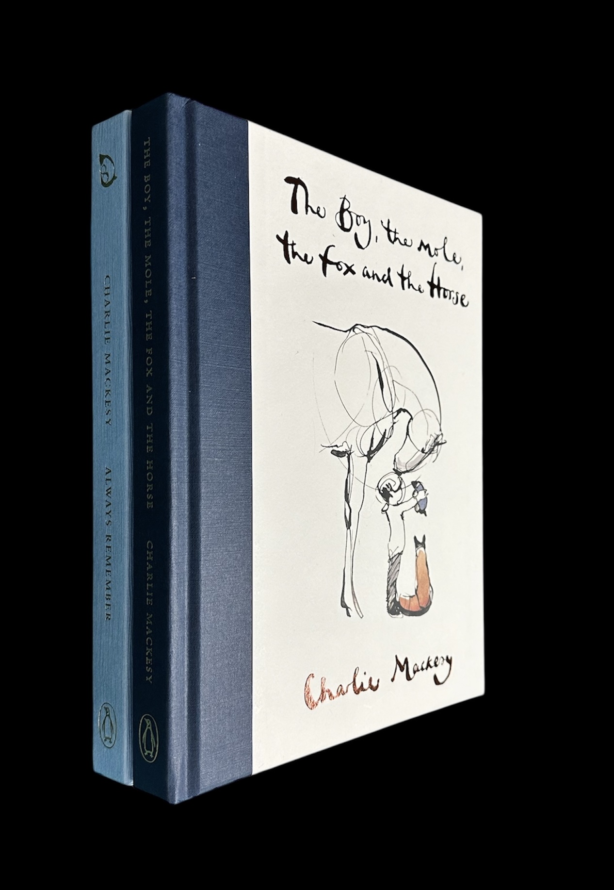 THE BOY THE MOLE THE FOX AND THE HORSE & ALWAYS REMEMBER Signed Pair